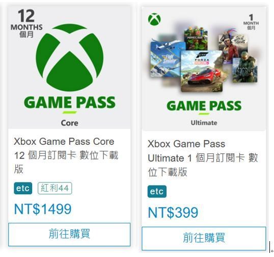 【情報】台灣Core會員(XGPU大法) 3/1已跟進漲價 @Xbox / Xbox Series X 哈啦板 - 巴哈姆特