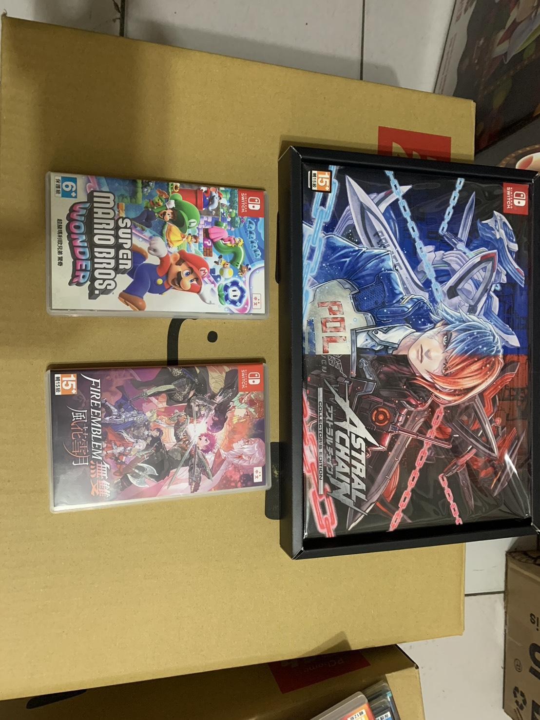 【其他】[售]二手 switch OLED 主機+遊戲(不拆) @ACG二手交易板 哈啦板 - 巴哈姆特