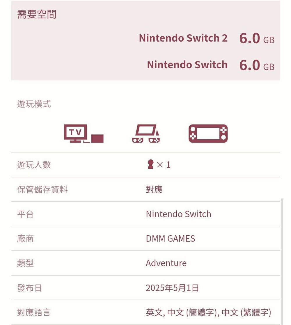 【情報】《同級生 Remake》家機重製版《同級生 Remake CSver》繁體中文版，將於 2025年5月1日 發售 @NS / Nintendo Switch 哈啦板 - 巴哈姆特