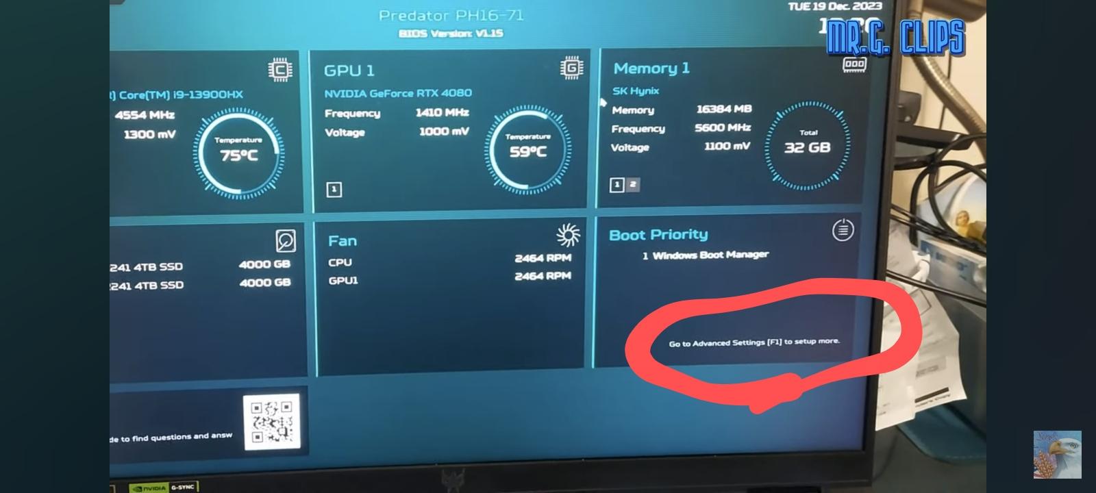 【問題】Acer predator helios neo 16 bios 如何打開隱藏模式/高級模式 @電腦應用綜合討論 哈啦板 - 巴哈姆特