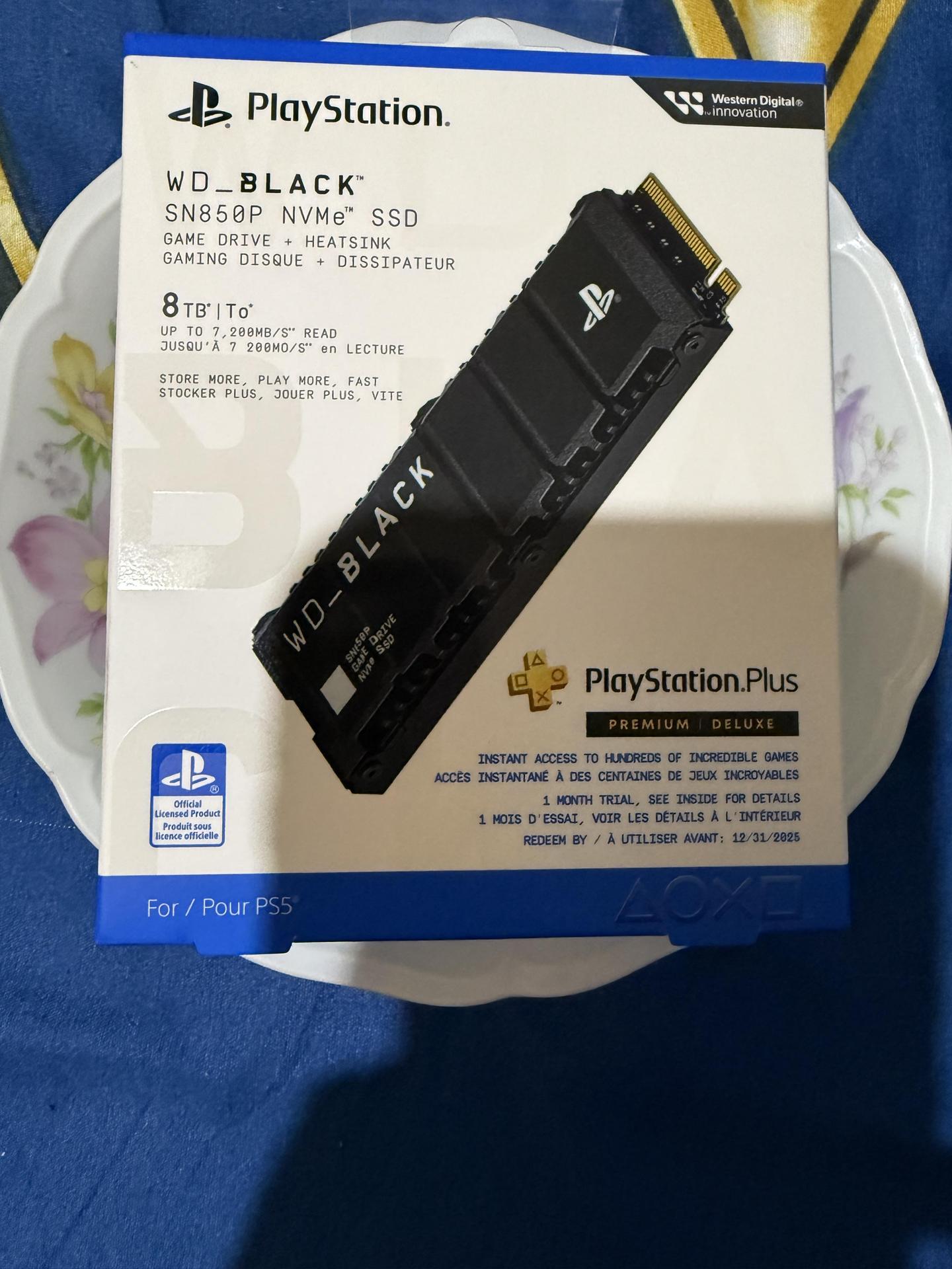 WD_BLACK SN850P NVMe SSD 8T開箱 @PS5 / PlayStation5 哈啦板 - 巴哈姆特