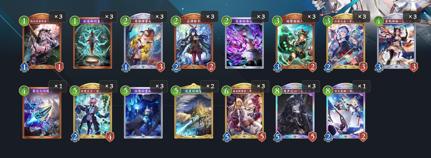 【討論】新手初探SV2-造物復仇者 卡組分享 @闇影詩章 Shadowverse 哈啦板 - 巴哈姆特