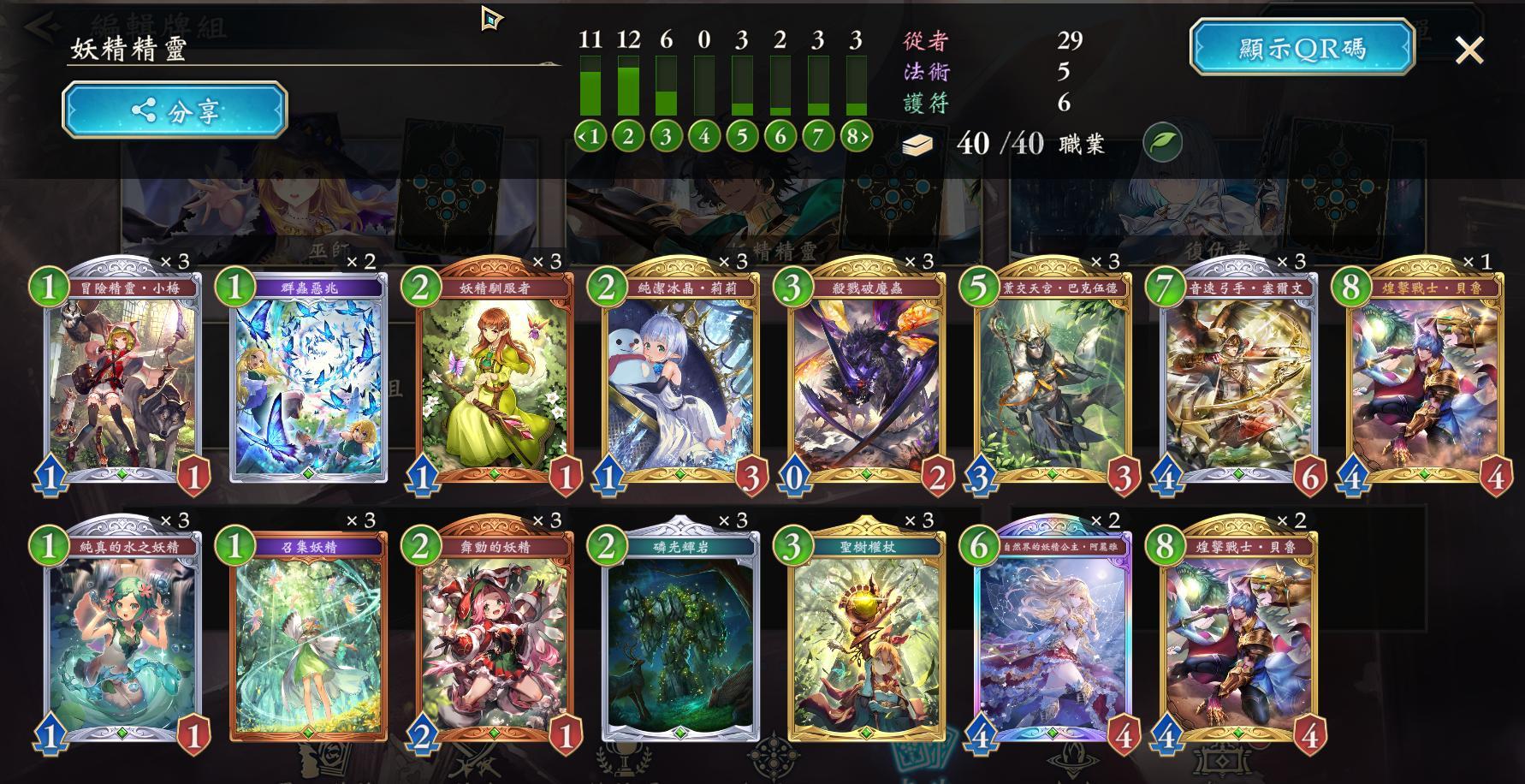 【心得】SV2 精靈使用與分享心得 7/11 3F更新 @闇影詩章 Shadowverse 哈啦板 - 巴哈姆特