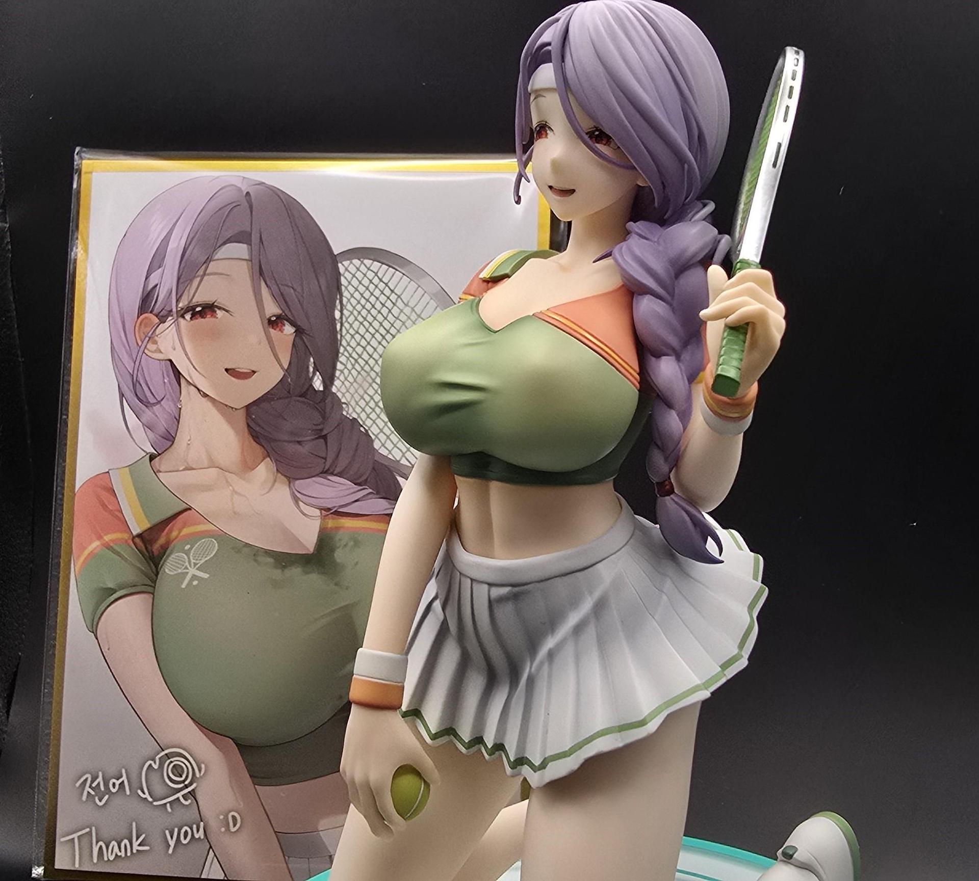 [達人專欄] 【開箱】[Vivify]【特典】もう一回やろうか？ YUKI illustration by ジョノ 1/6 完成品フィギュア - hanniballin的創作 - 巴哈姆特