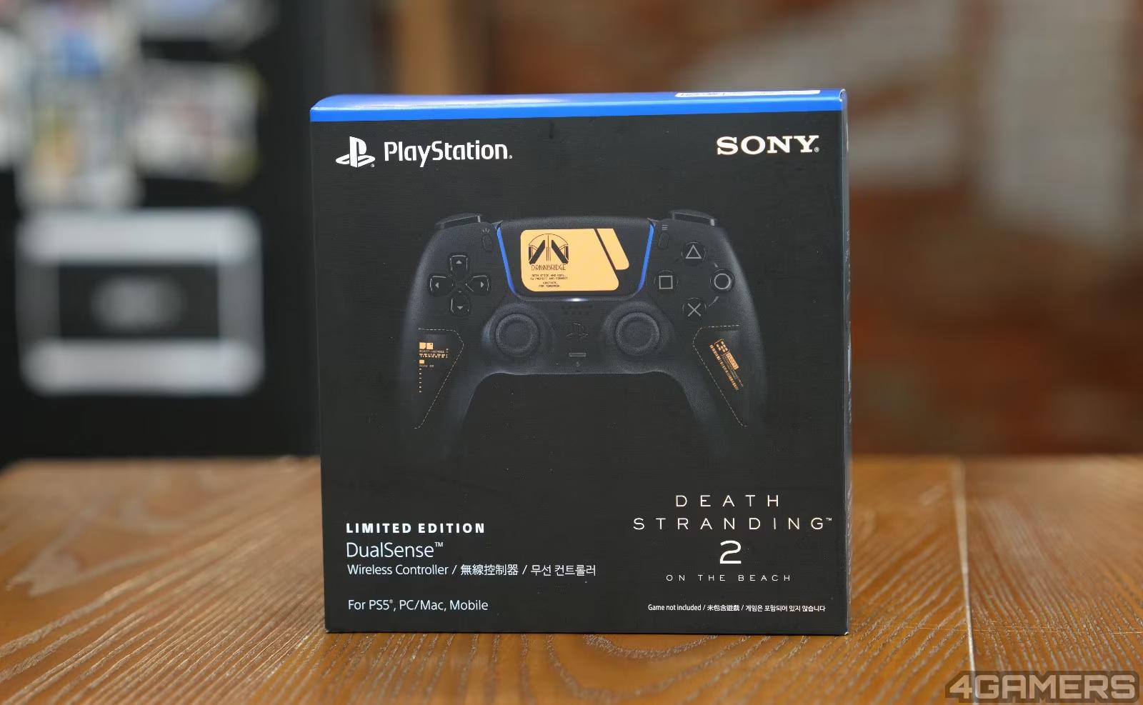 【情報】4GAMERS 開箱《死亡擱淺2：冥灘之上》PS5 聯名控制器 @PS5 / PlayStation5 哈啦板 - 巴哈姆特