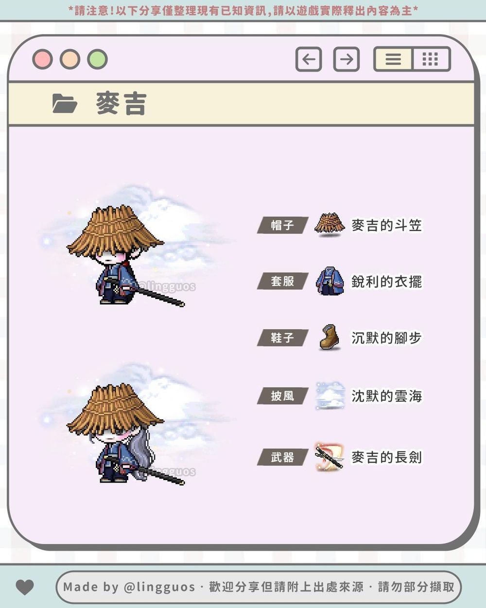 【心得】BOSS套組、NPC套組預覽分享 (06/28更新NPC) @新楓之谷 哈啦板 - 巴哈姆特