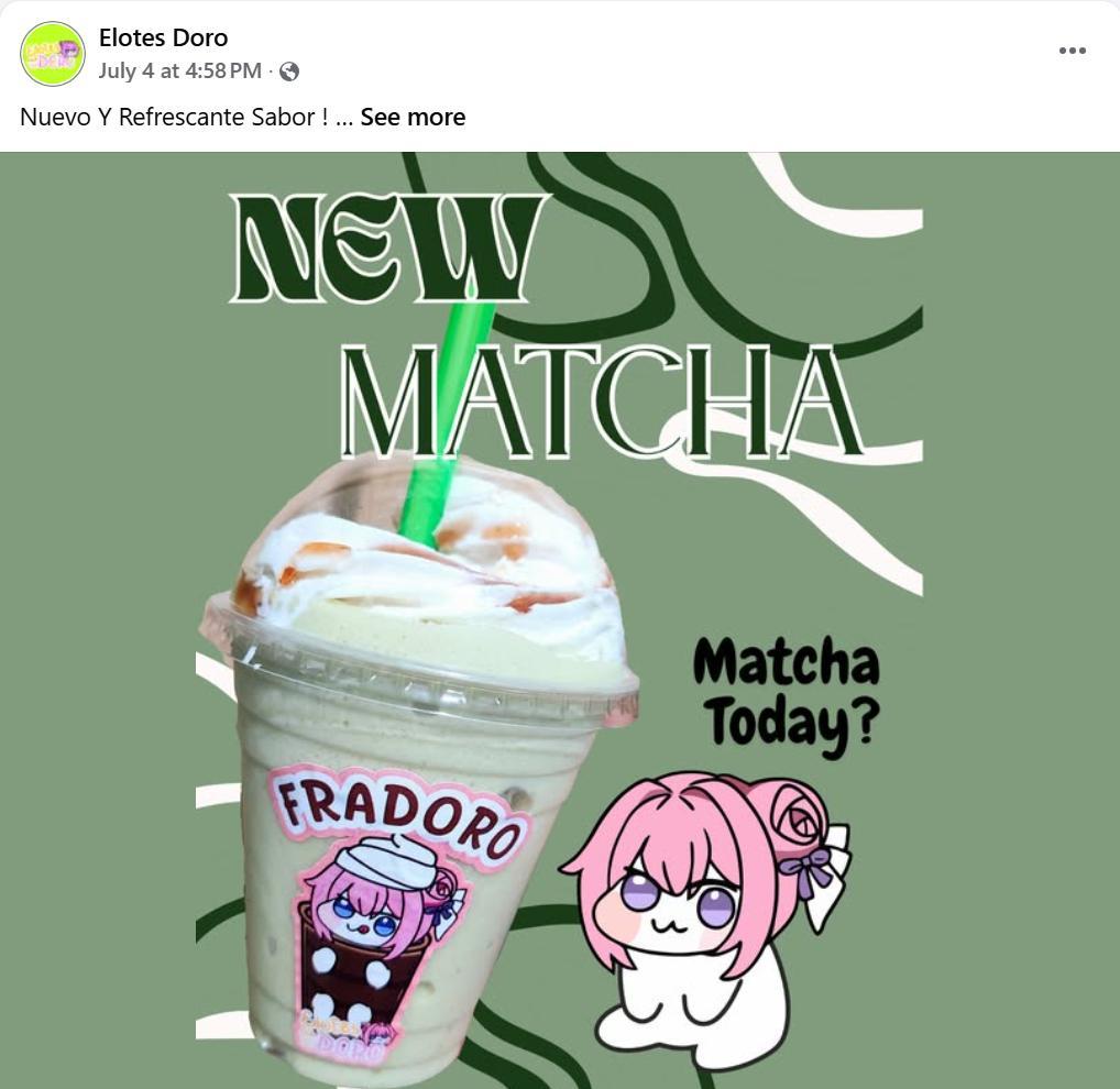 【情報】Elotes Doro專屬小吃店近況：Doro表示對菜單漲價感到抱歉！XD @勝利女神：妮姬 哈啦板 - 巴哈姆特