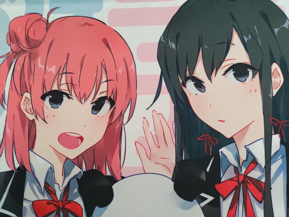 【心得】やはり俺の青春ラブコメはまちがっている。 C91 雪乃＆結衣 B2タペストリー 開箱 @果然我的青春戀愛喜劇搞錯了 哈啦板 - 巴哈姆特