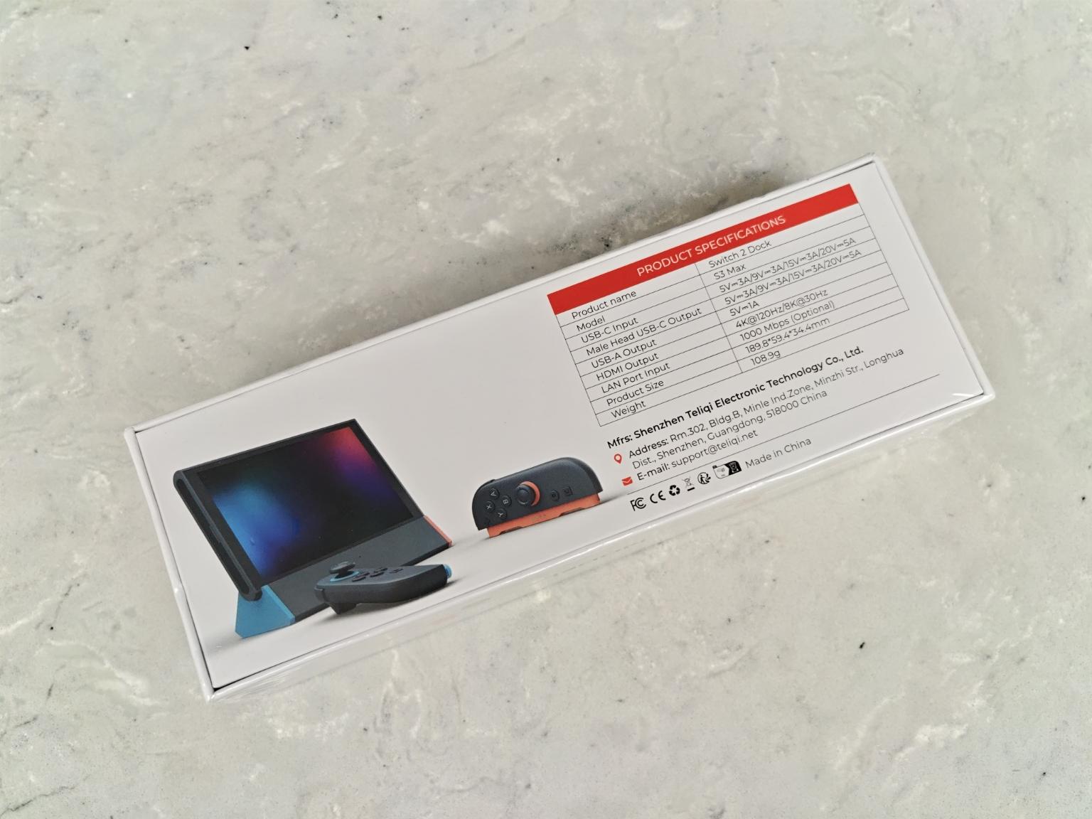 【心得】Switch2 副廠底座開箱 Antank S3 MAX TV Dock @NS2 / Nintendo Switch 2 哈啦板 - 巴哈姆特