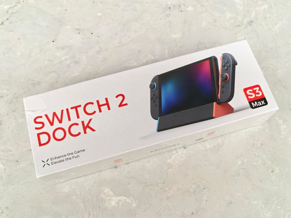 【心得】Switch2 副廠底座開箱 Antank S3 MAX TV Dock @NS2 / Nintendo Switch 2 哈啦板 - 巴哈姆特