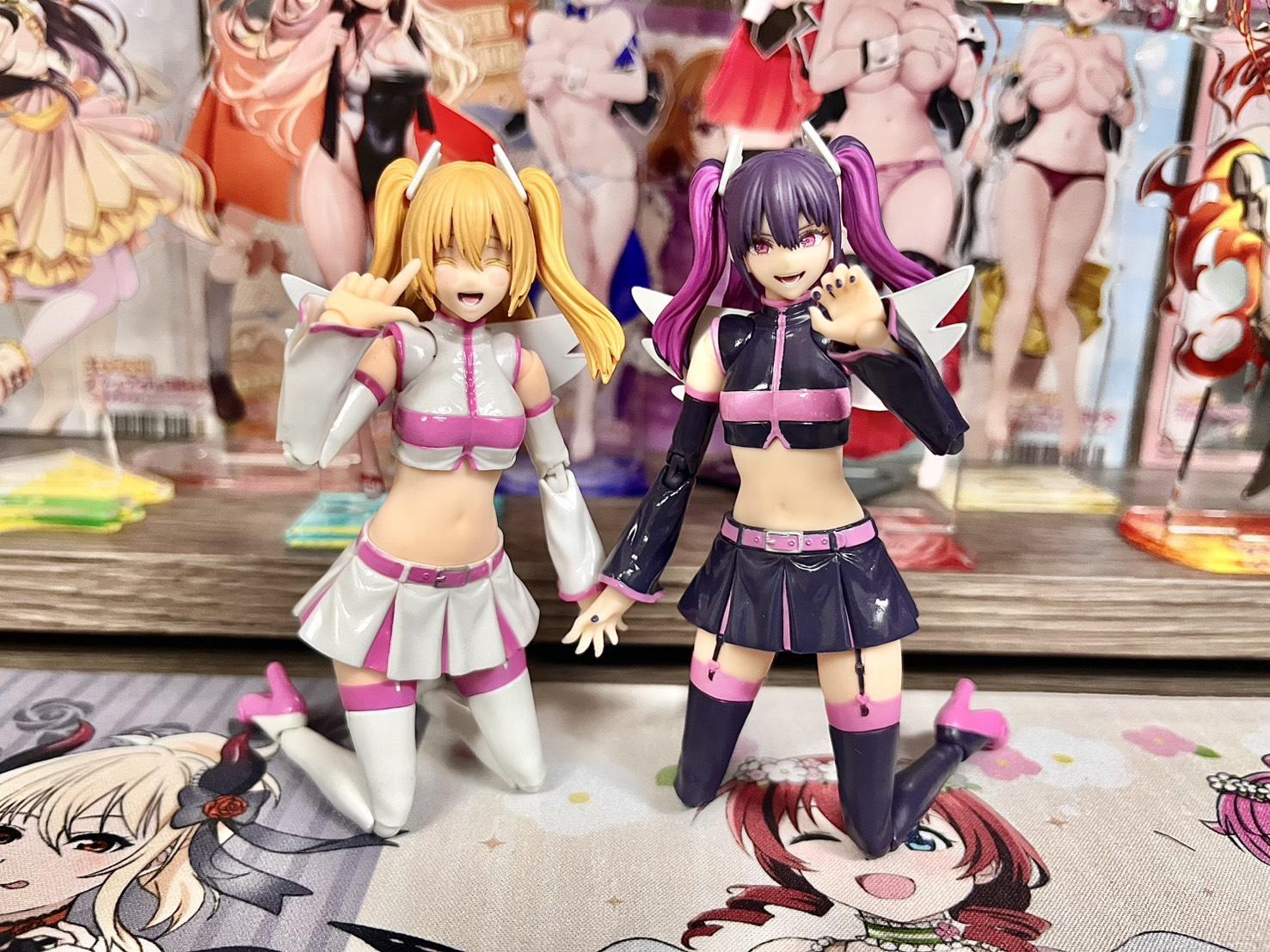 【心得】【開箱個】將「愛」傾助於這身Cosplay! S.H.Figuarts《2.5次元的誘惑》莉莉艾露、美莉艾拉(天使空挺隊)/理理沙、美花莉 @綜合公仔玩具討論區 哈啦板 - 巴哈姆特