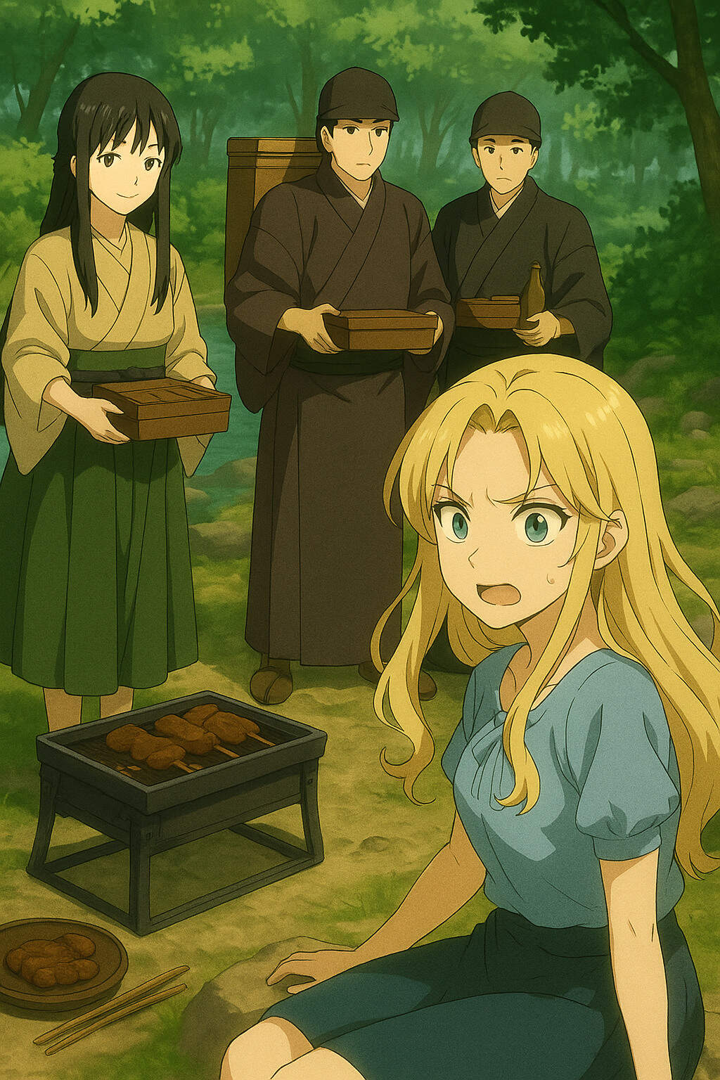 轉生異世界的公主騎士 第三十七章 溪邊烤肉日 - valkyrie357的創作 - 巴哈姆特