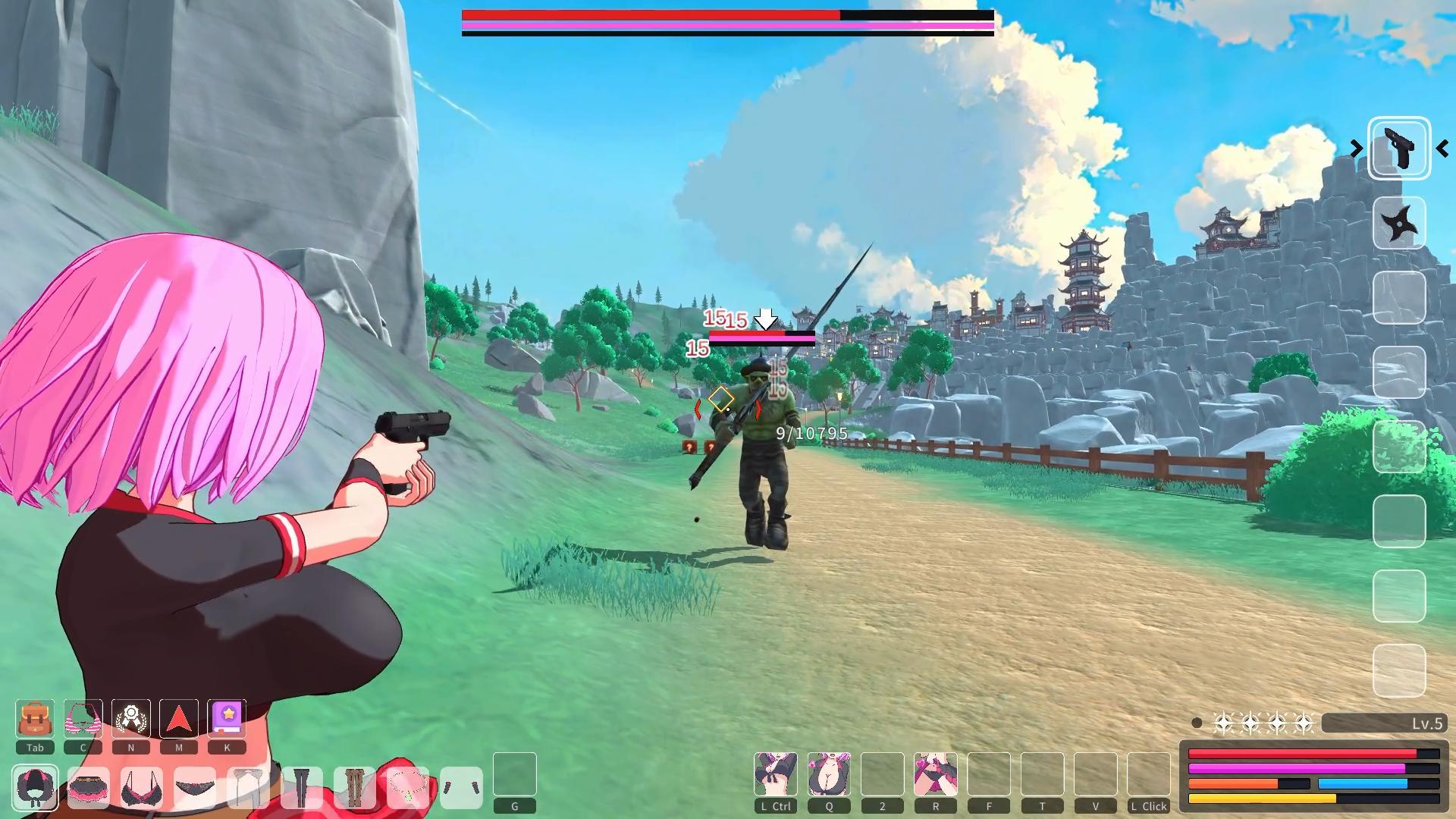 [達人專欄] 《Loser Maker》開放世界x香香女主角，很有潛力的紳士RPG新作！ - avelna的創作 - 巴哈姆特