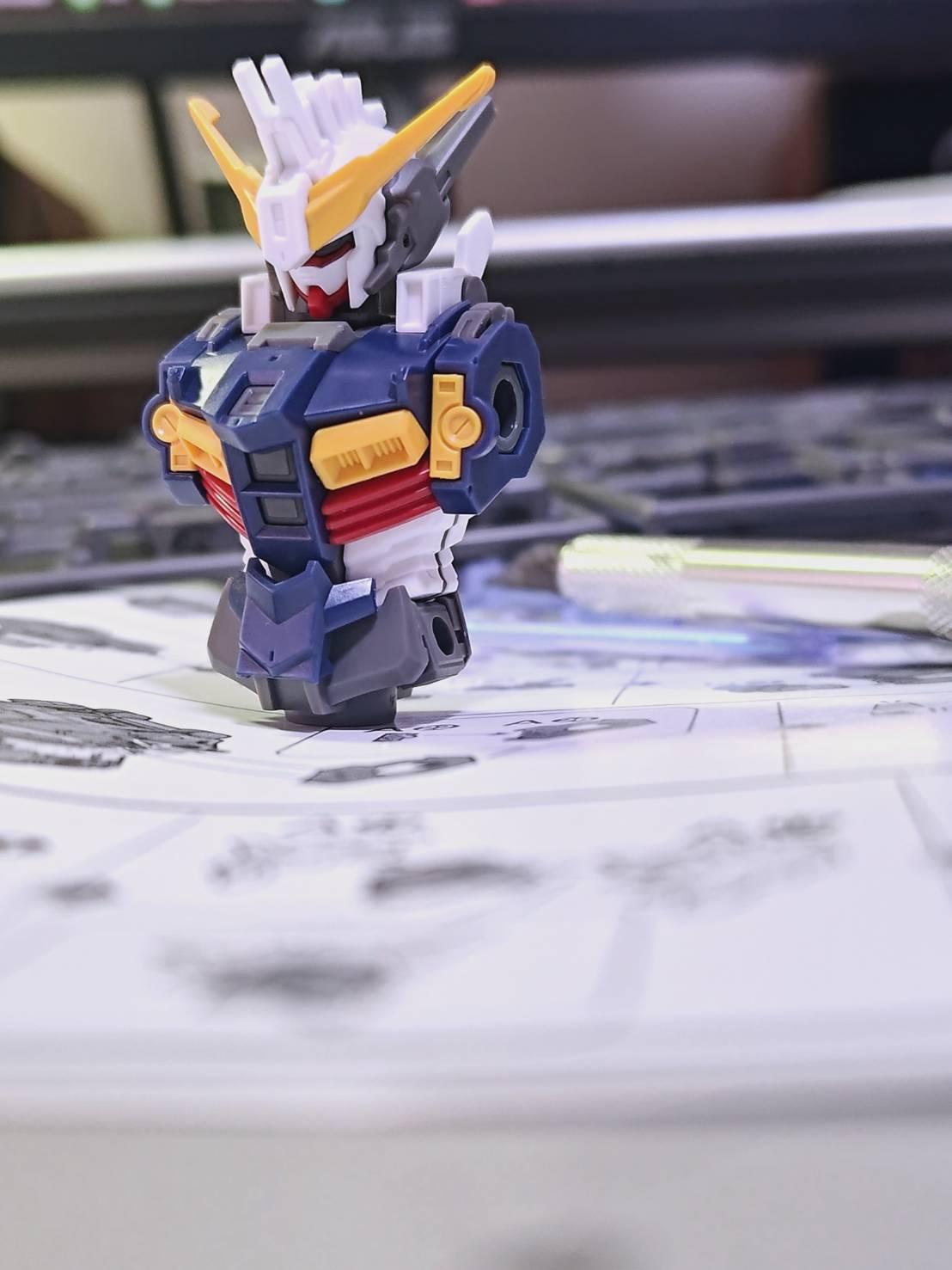 HG 齊里烏斯鋼彈 EES-001 Gundam Zirius (速/素組) - s95303012的創作 - 巴哈姆特