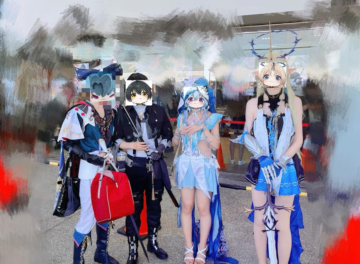 FF45 DAY1 芙露德莉斯 試裝！！！ 鳴潮cos - a12345264的創作 - 巴哈姆特