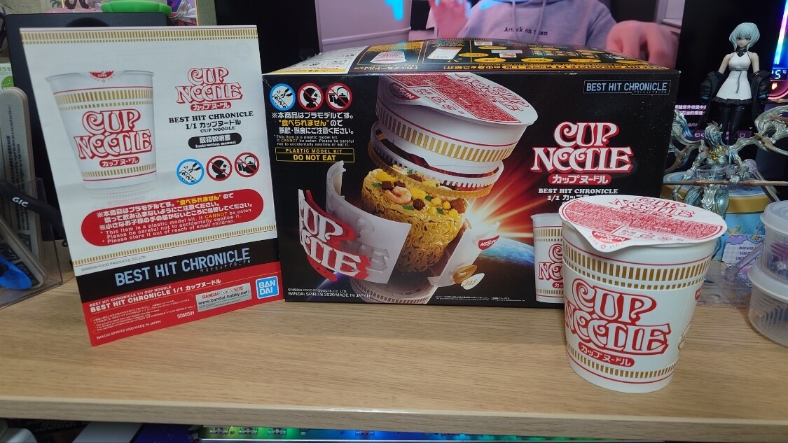 組裝模型分享- 1：1日清泡麵 - scf1119的創作 - 巴哈姆特