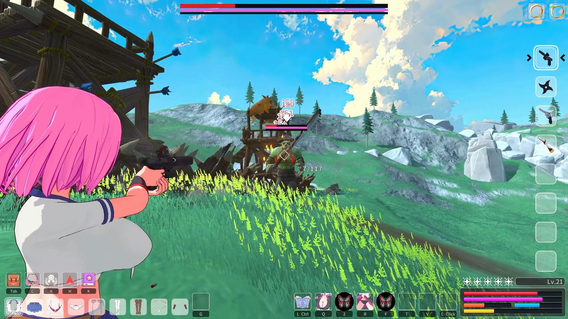 [達人專欄] 《Loser Maker》開放世界x香香女主角，很有潛力的紳士RPG新作！ - avelna的創作 - 巴哈姆特