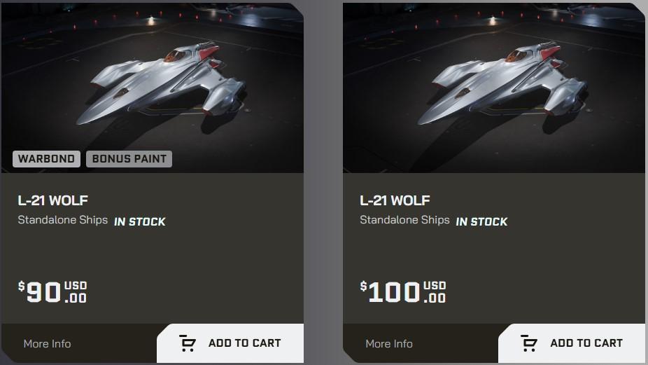 【情報】買就對了！第六十九期 純新船上架 L-21 Wolf @星際公民 - Star Citizen 哈啦板 - 巴哈姆特