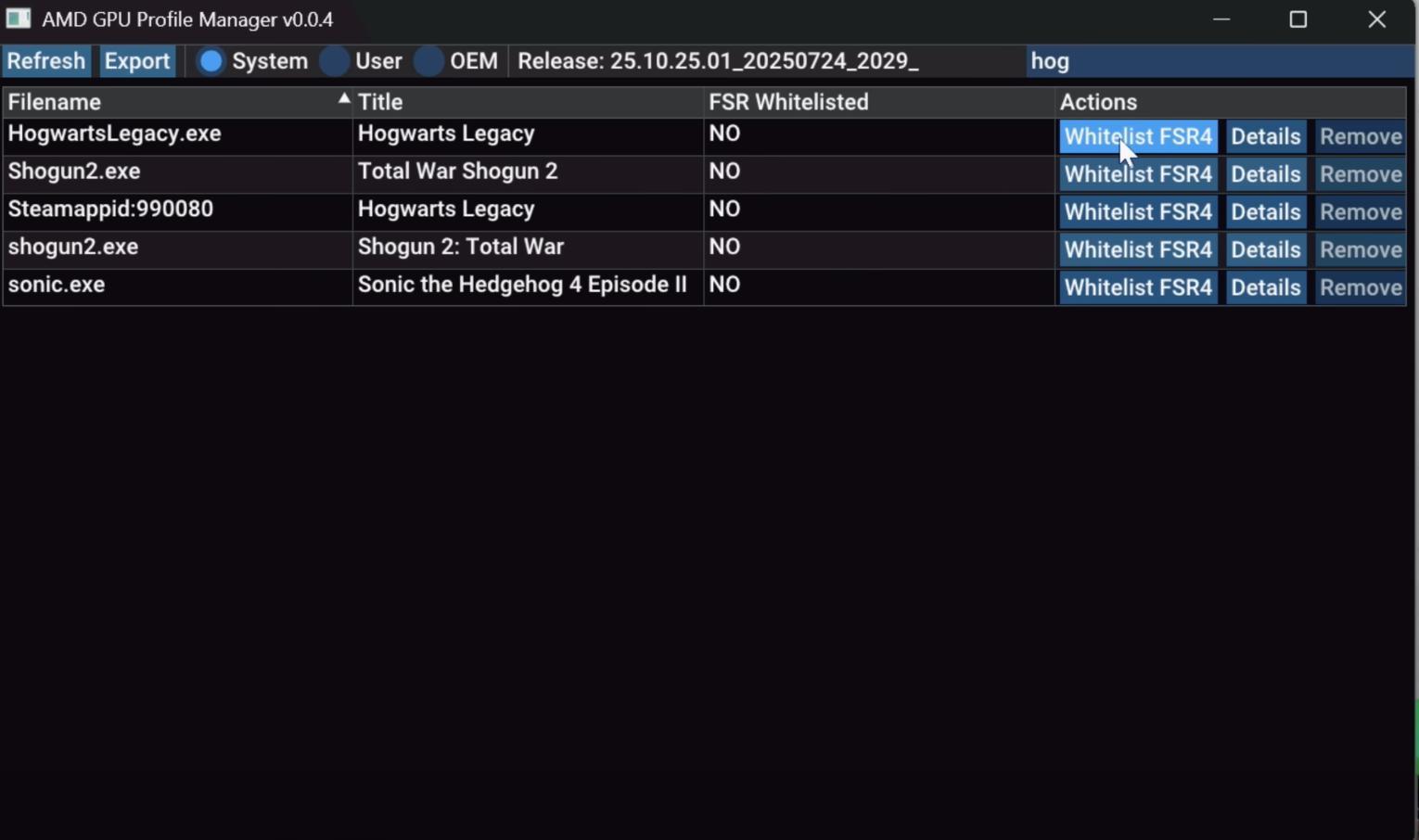 【情報】使用AMD GPU Manager 將遊戲加入FSR4白名單 @電腦應用綜合討論 哈啦板 - 巴哈姆特
