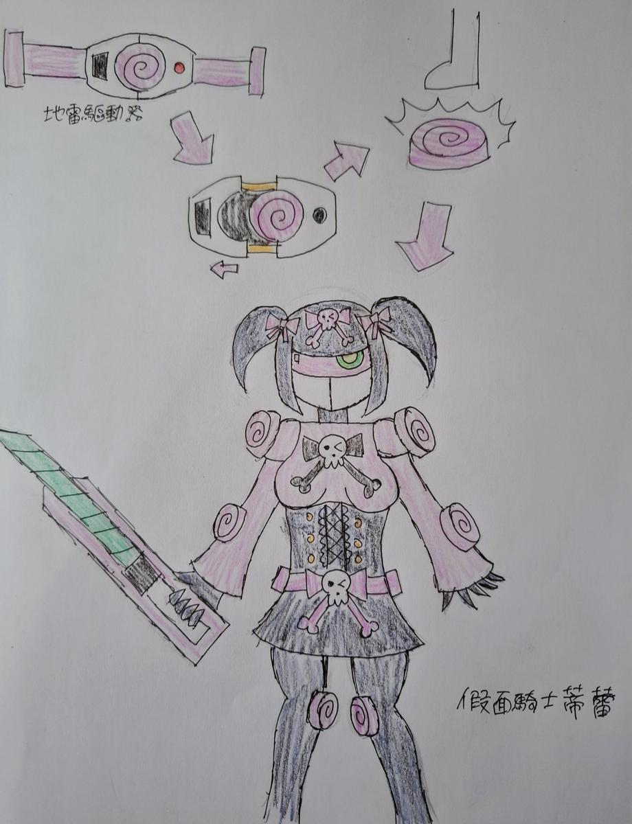 地雷系假面騎士-假面騎士蒂蕾 - s20116147的創作 - 巴哈姆特