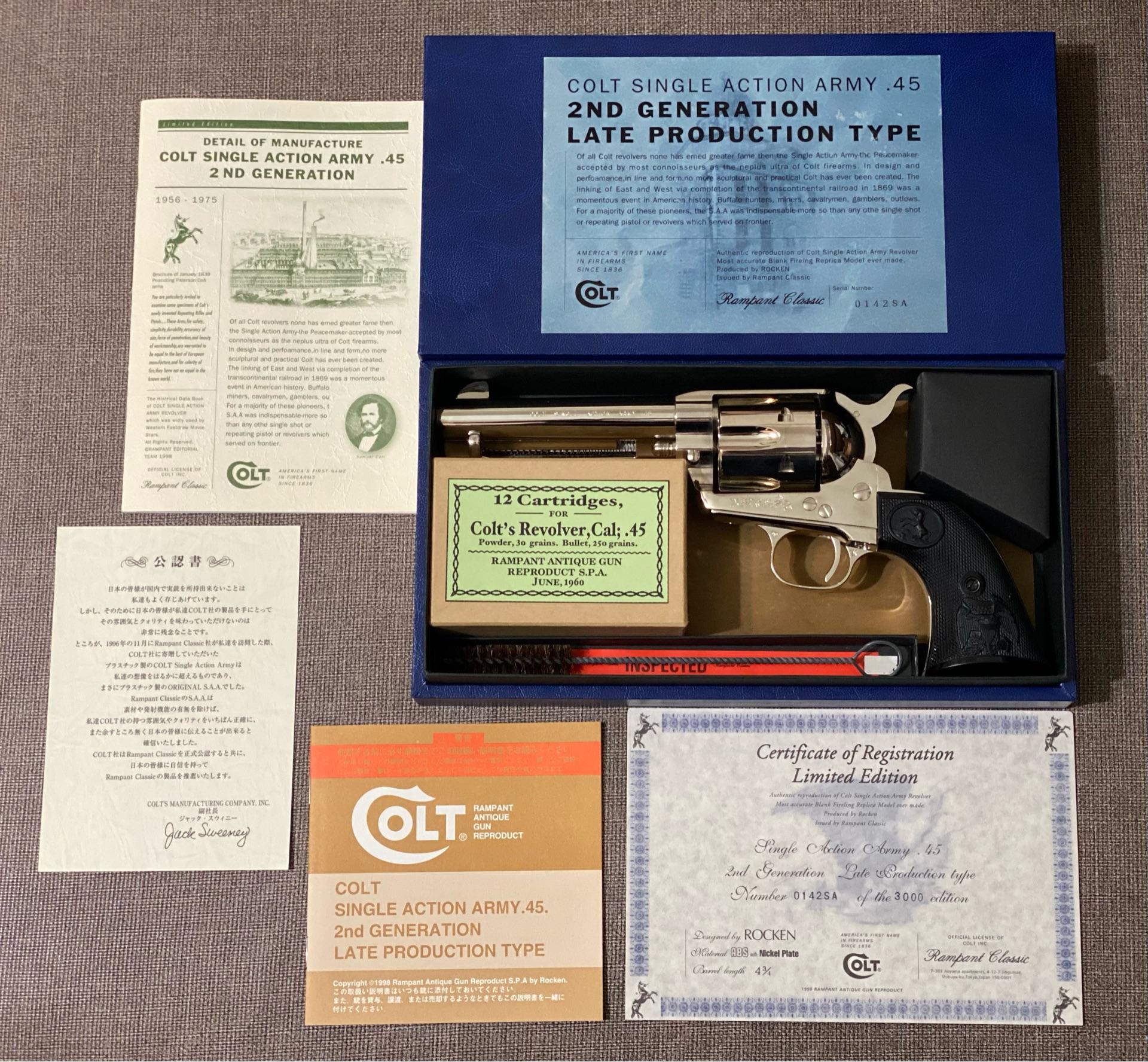 【心得】被真鐵廠COLT 認證過細節滿滿~六研rampant classic 製品～colt single action army saa ...