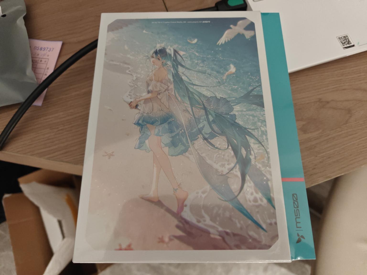 【心得】星海貝M500初音未來聯動WIFI版不專業開箱 @影音視聽討論區 哈啦板 - 巴哈姆特